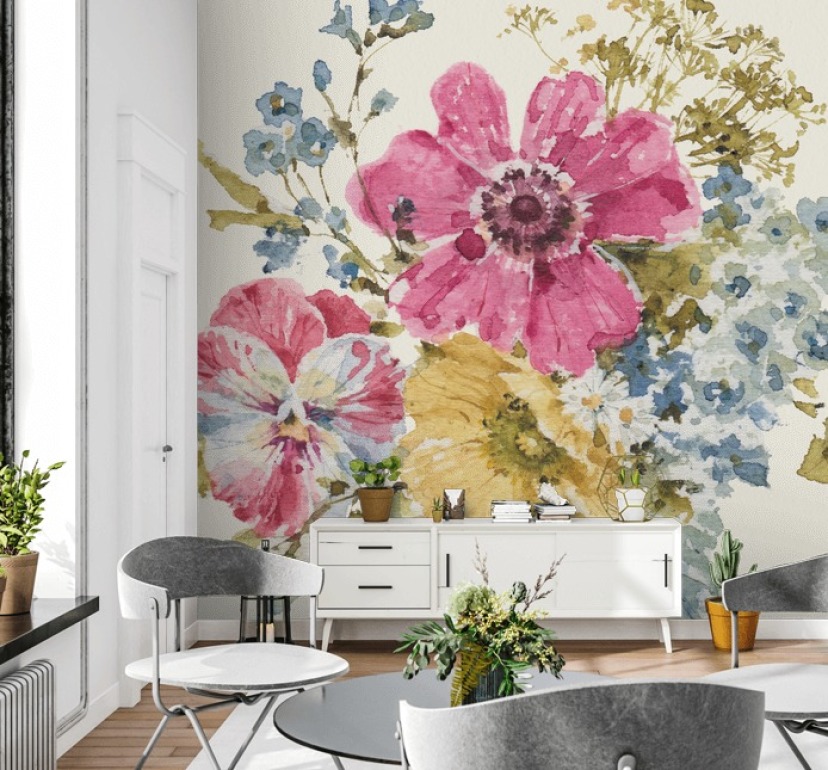 Botanical Wall Murals by Lisa Audit | Wallsauce UK