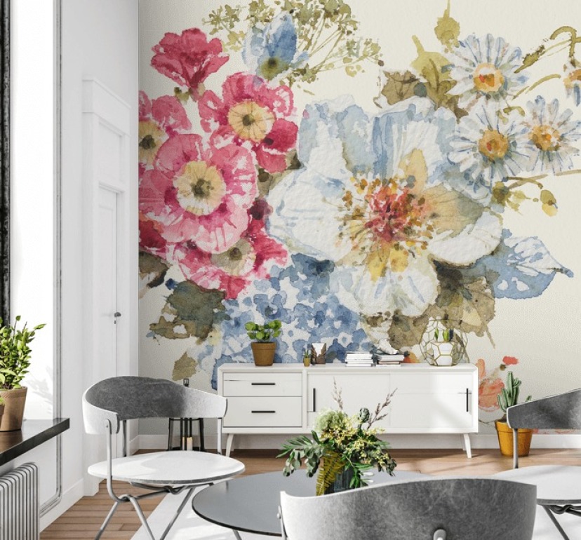 Botanical Wall Murals by Lisa Audit | Wallsauce UK