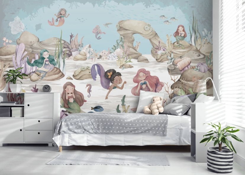 Girls Bedroom Murals Girls Bedroom Murals | Wallpaper Shop