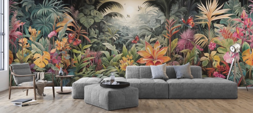 Jungle Wallpaper and Wall Murals | Wallsauce UK