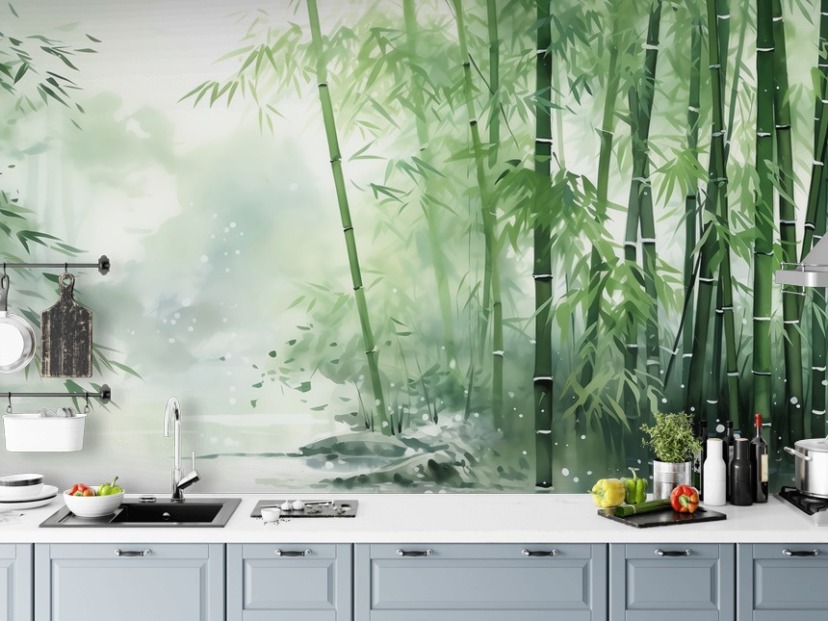 Bamboo Wallpaper Murals | Wallsauce UK