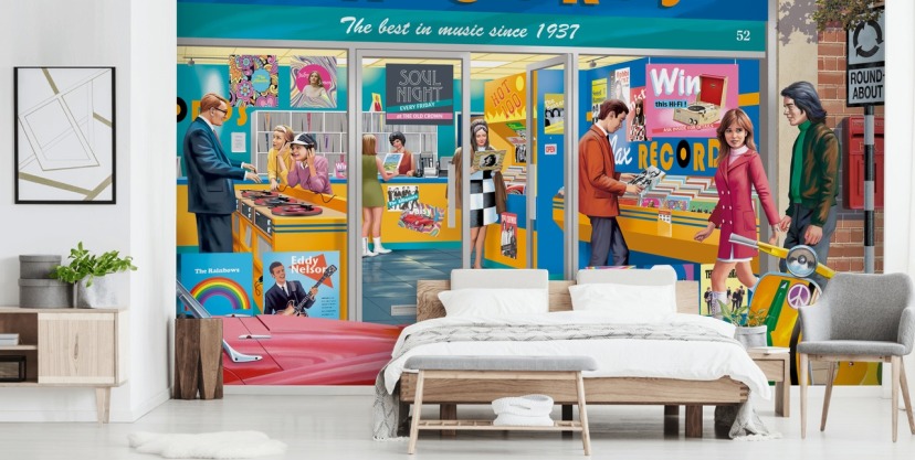 Music Wallpaper & Wall Murals | Wallsauce US