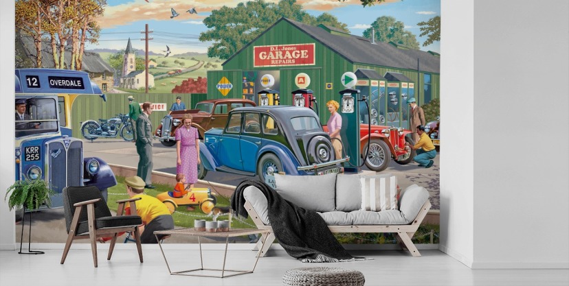 Victor McLindon Wallpaper Murals | Wallsauce UK