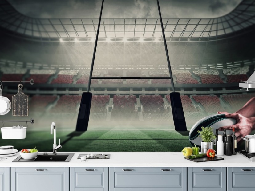 Rugby Wallpaper Murals | Wallsauce NZ