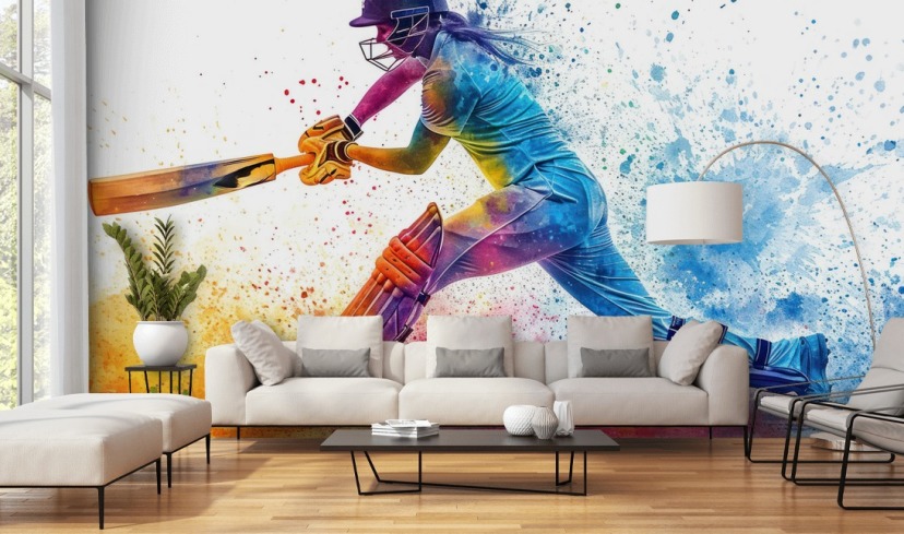 Cricket Wallpaper Murals | Wallsauce UK