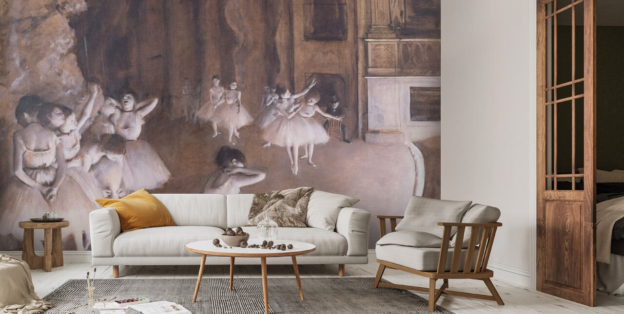 Ballet Rehearsal Degas 1874