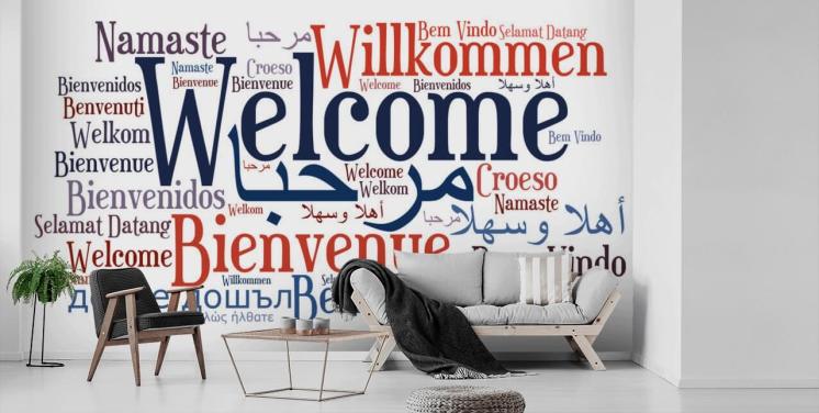 Modern Foreign Languages Wallpaper Murals | Wallsauce US