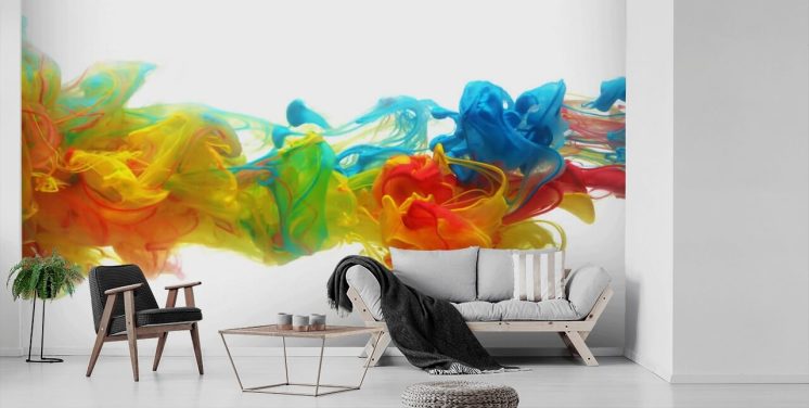 Abstract behang en abstracte muurschilderingen | Wallsauce NL