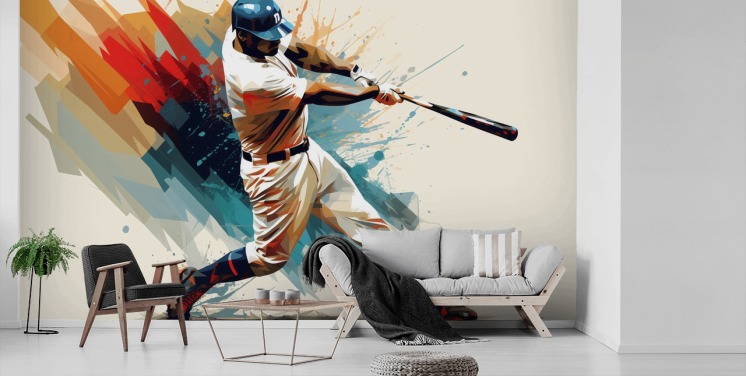 Baseball Wallpaper & Wall Murals | Wallsauce US