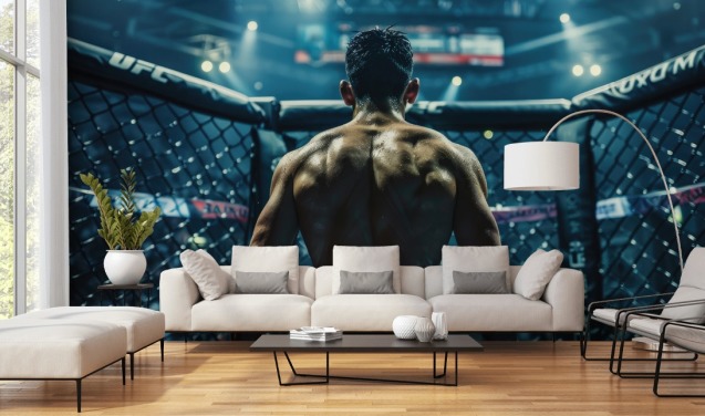 MMA Wallpaper & Martial Arts Murals | Wallsauce AU
