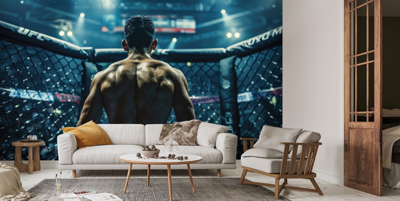Mural de papel pintado UFC Fighter | Wallsauce ES