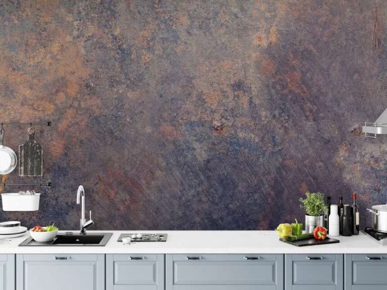 Metal & Rust Effect Wallpaper | Wallsauce US
