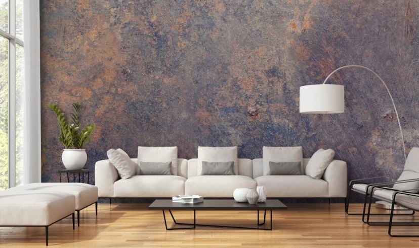 Metal & Rust Effect Wallpaper | Wallsauce US