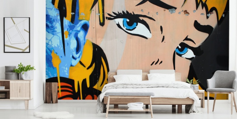 Pop Art Wallpaper & Wall Murals | Wallsauce UK