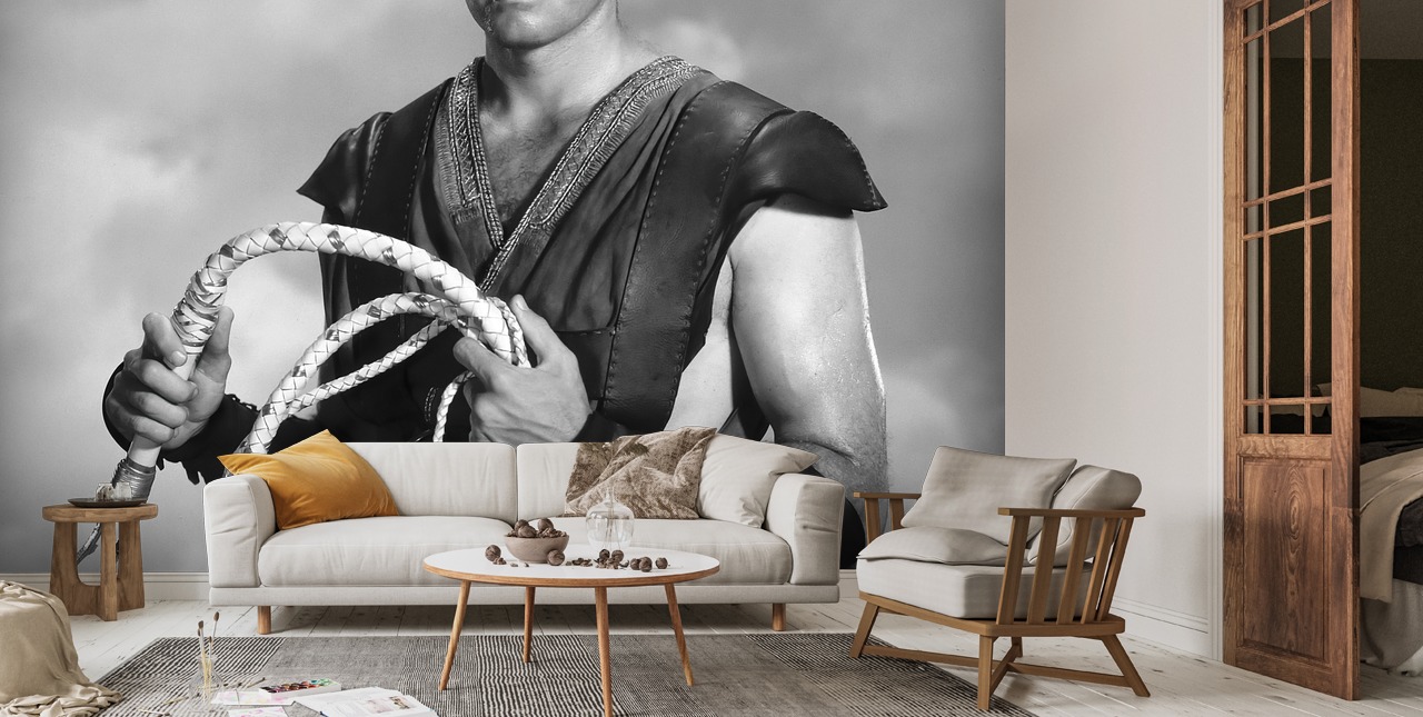 Charlton Heston (Ben-Hur) Wallpaper Mural | Wallsauce UK