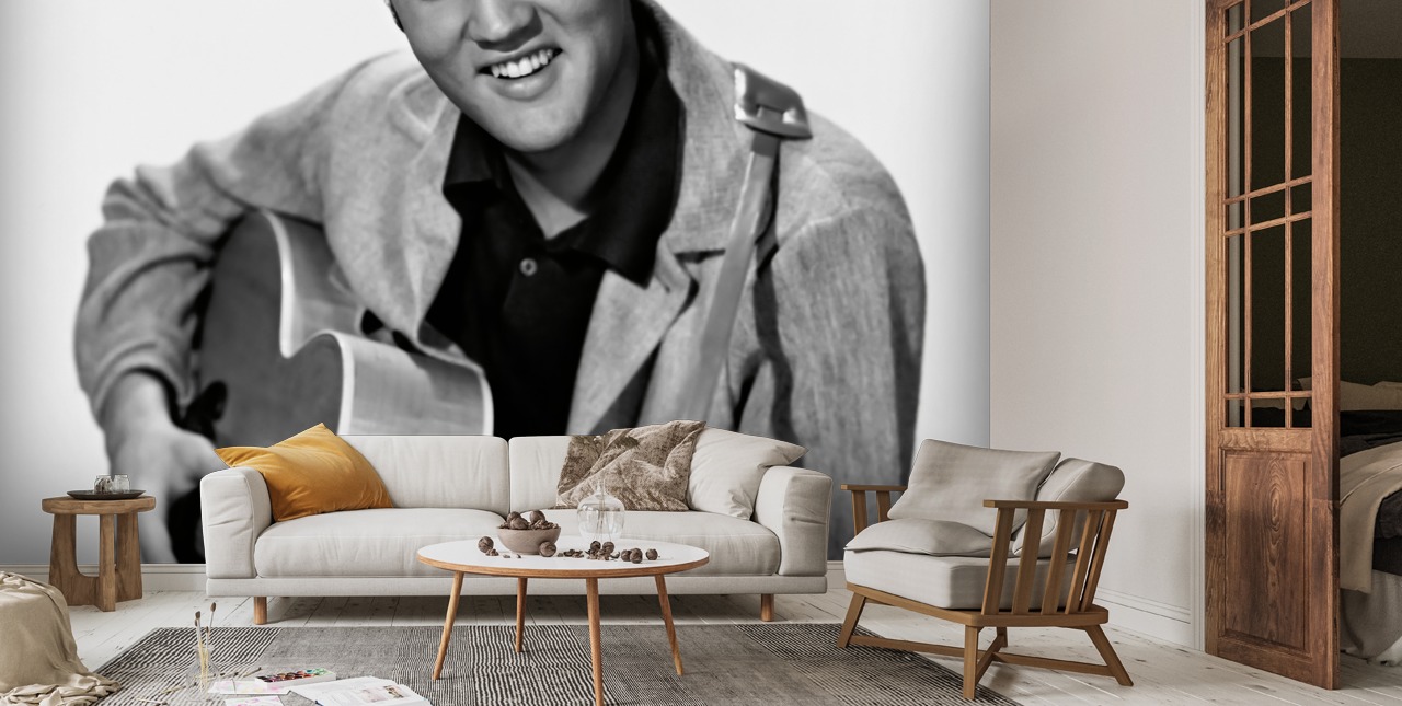Elvis Presley Wallpaper Mural | Wallsauce NZ