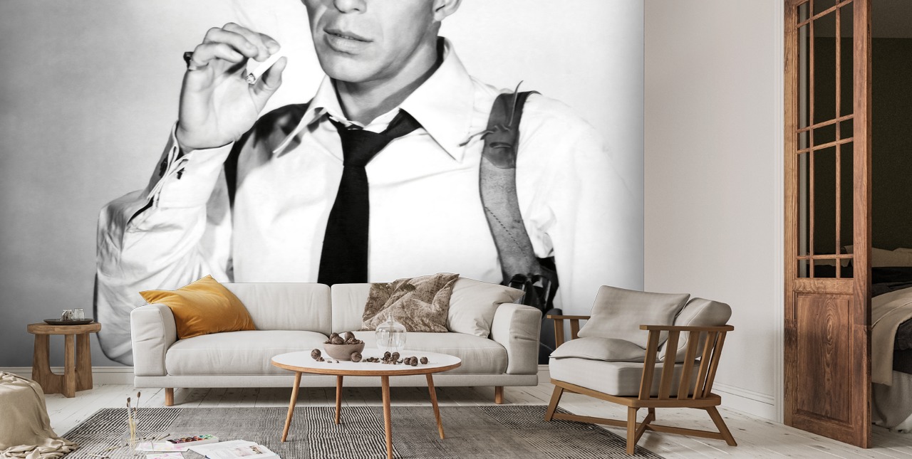 Frank Sinatra (Suddenly) Wallpaper Mural | Wallsauce US