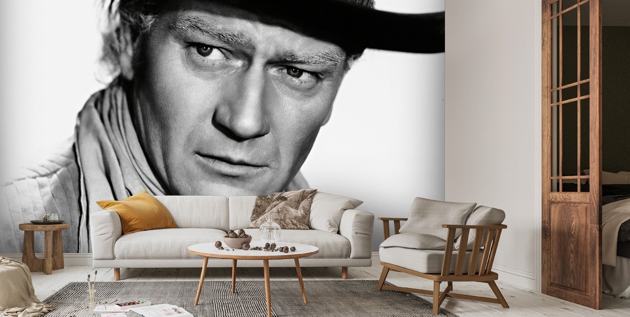 John Wayne (Red River) Muurschildering | Wallsauce NL