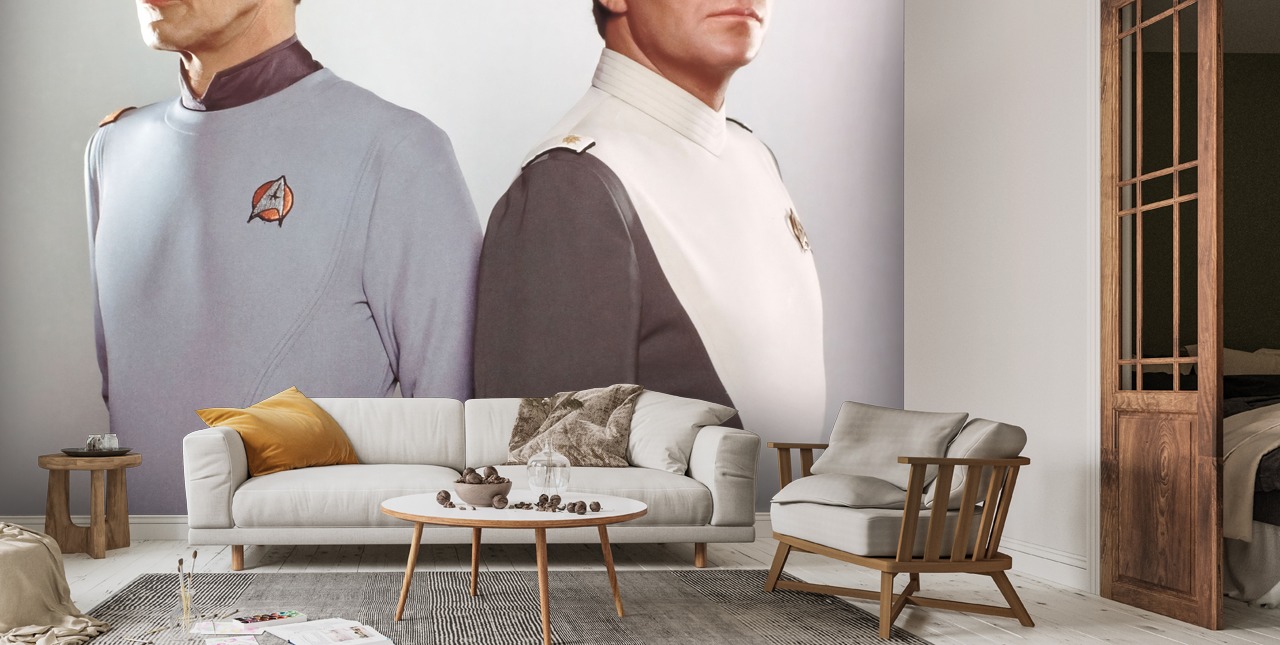 Poster van Leonard Nimoy en William Shatner | Wallsauce NL