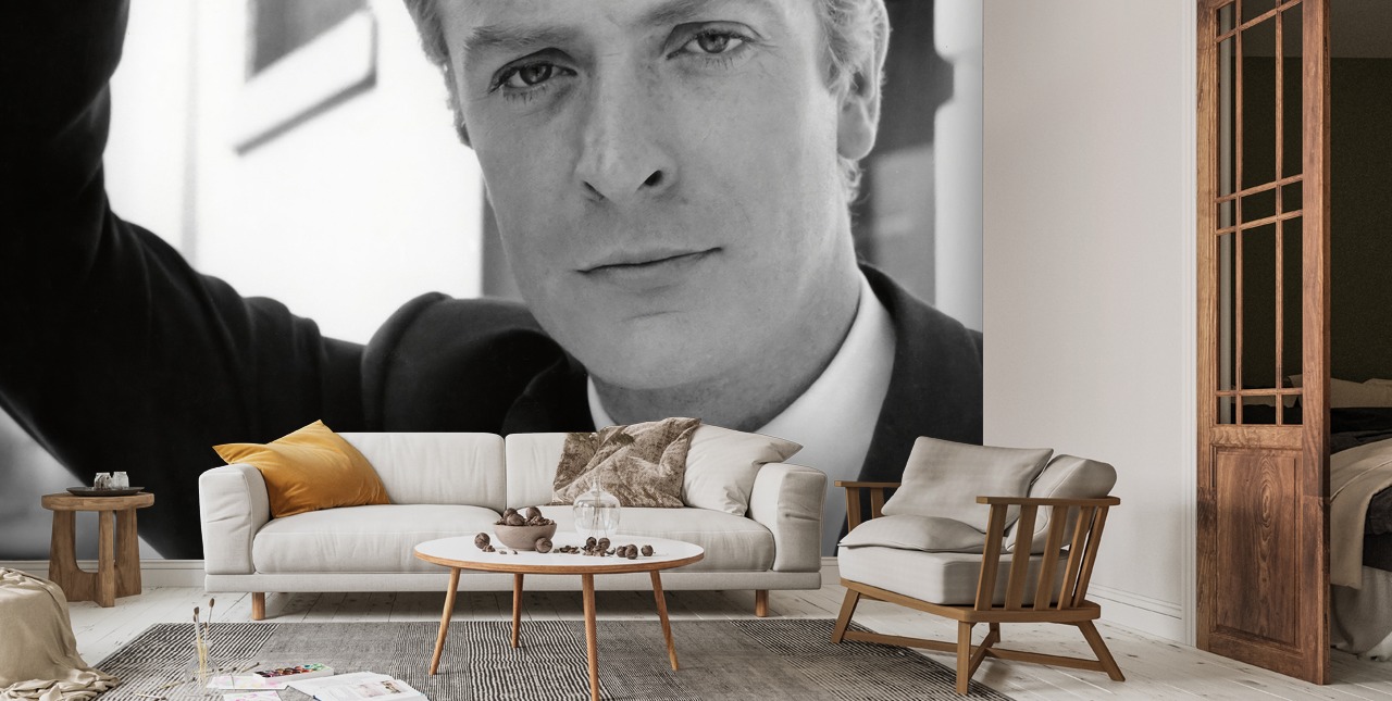 Michael Caine (Alfie) Wallpaper Mural | Wallsauce UK