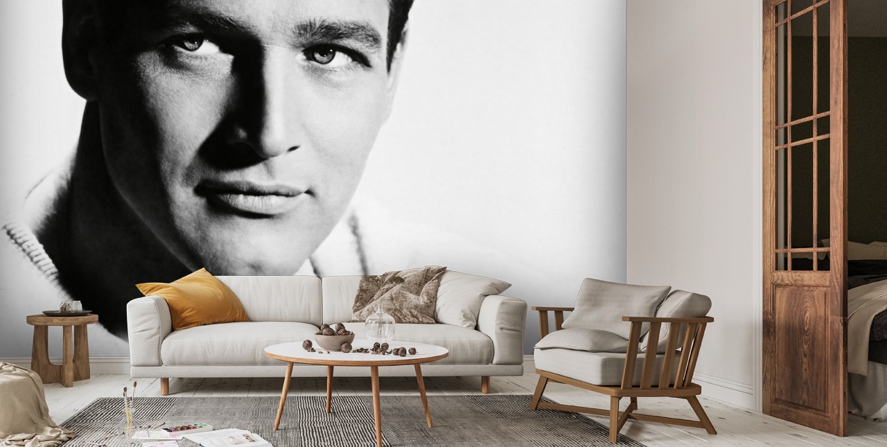 Paul Newman Wallpaper Mural | Wallsauce US