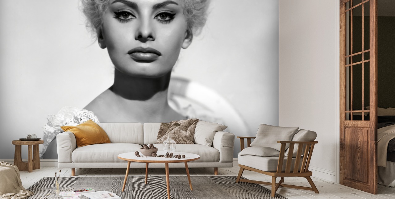 Sophia Loren (Heller in Pink Tights) Wallpaper | Wallsauce US