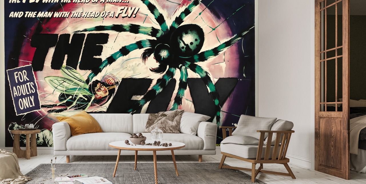 The Fly Movie Poster Wallpaper Mural | Wallsauce UK