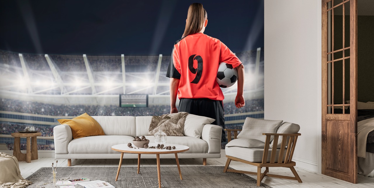 Number 9 Wallpaper Mural | Wallsauce UK