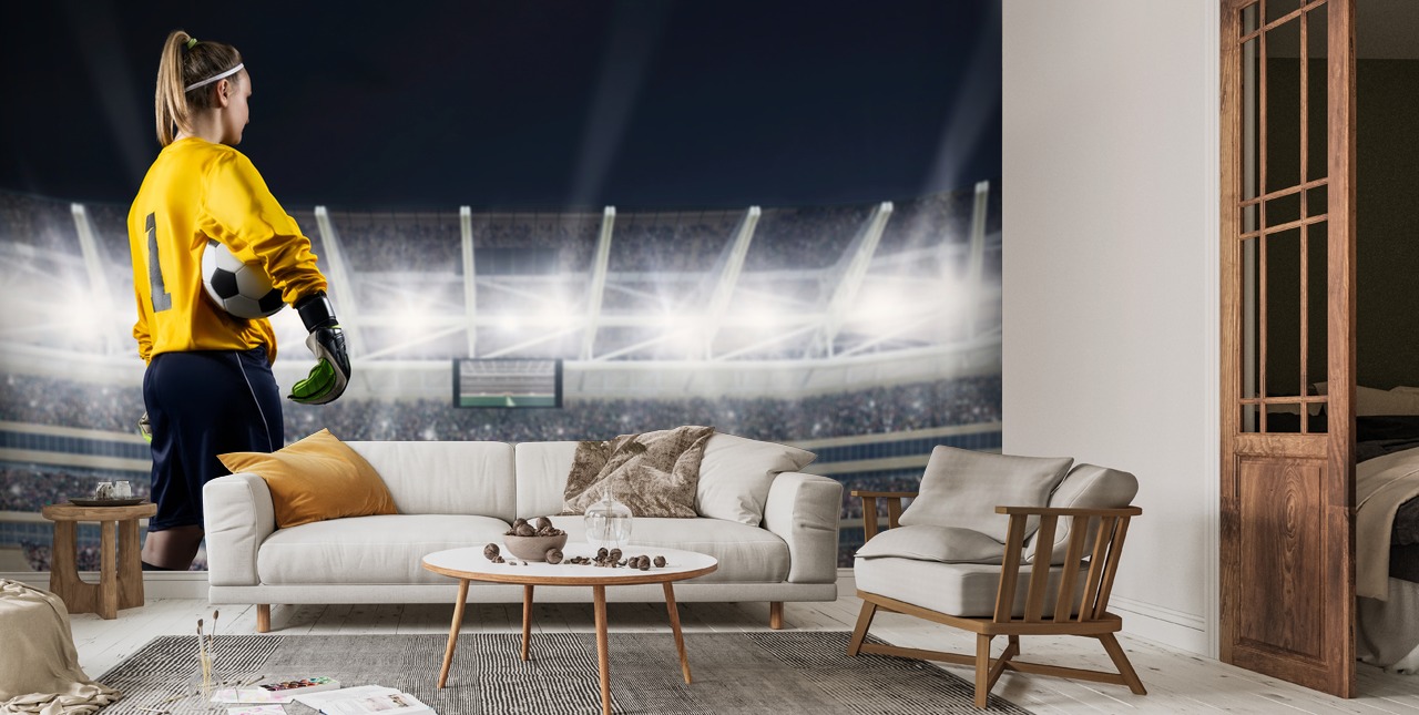 Goalkeeper Wallpaper Mural | Wallsauce UK