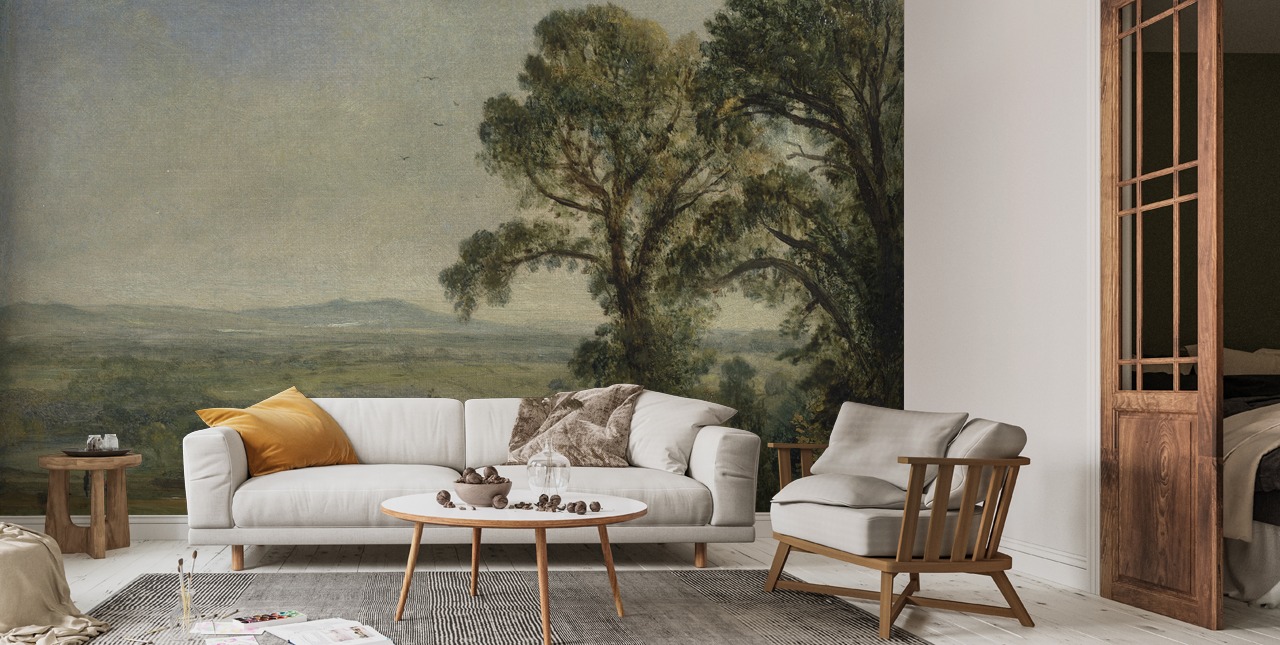 Bardon Hill, Coleorton Hall Wallpaper Mural | Wallsauce US
