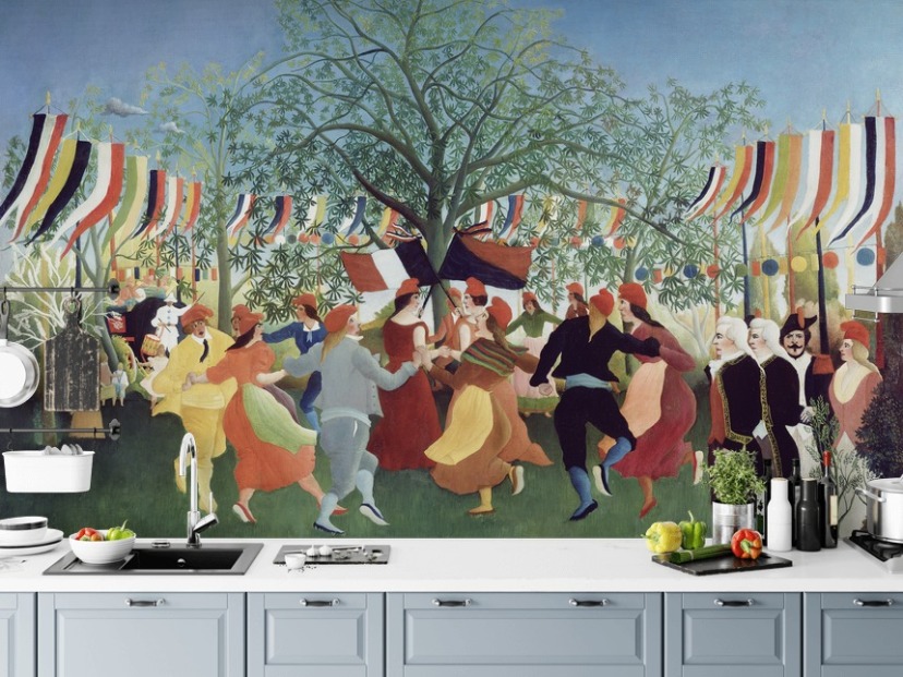 Henri Rousseau Wallpaper Murals | Wallsauce US