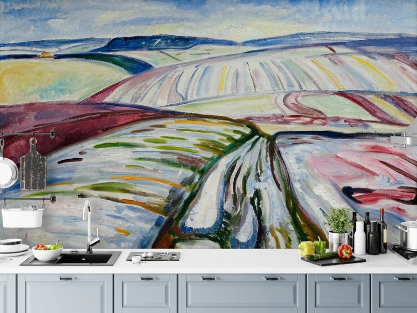 Edvard Munch Wallpaper Murals | Wallsauce US