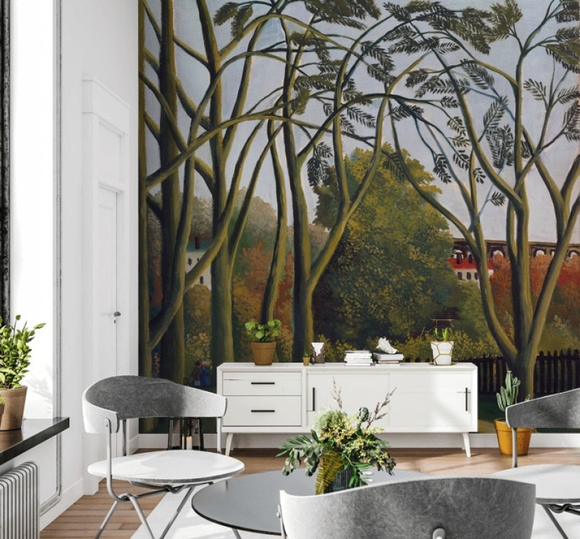 Henri Rousseau Wallpaper Murals | Wallsauce US