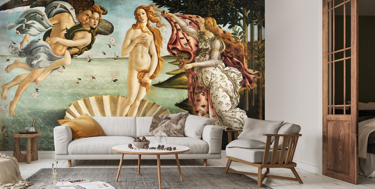 Mural de papel pintado El nacimiento de Venus | Wallsauce ES