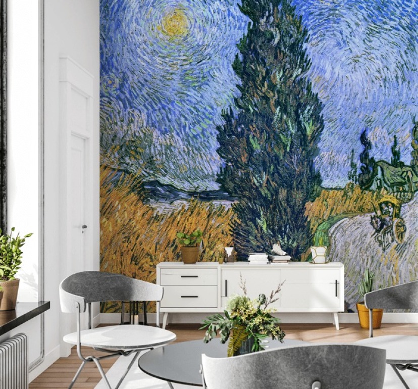 Vincent van Gogh Wallpaper Mural | Wallsauce AU