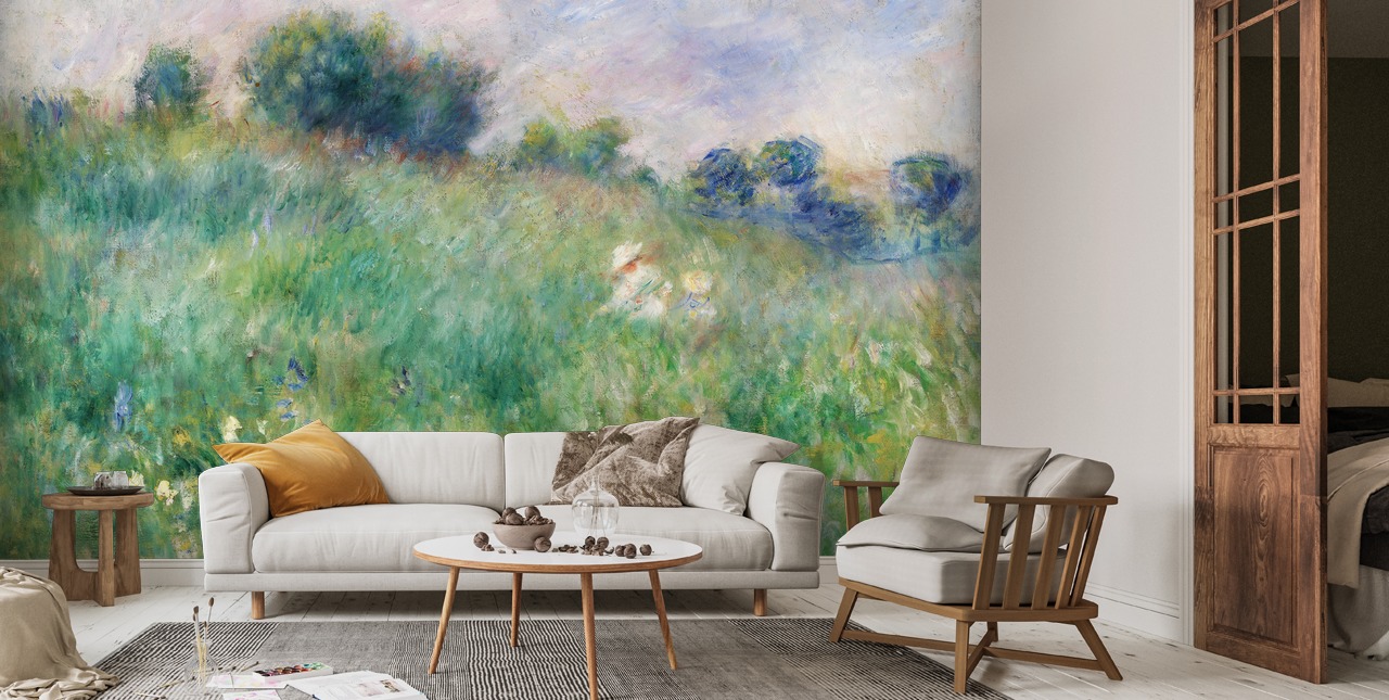 Meadow (La Prairie) Wallpaper Mural | Wallsauce AU