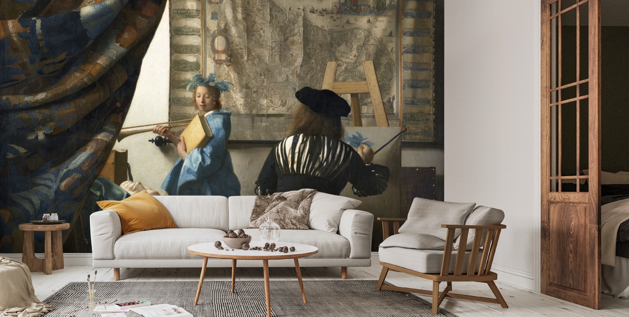 Decorazione murale L'allegoria della pittura | Wallsauce IT