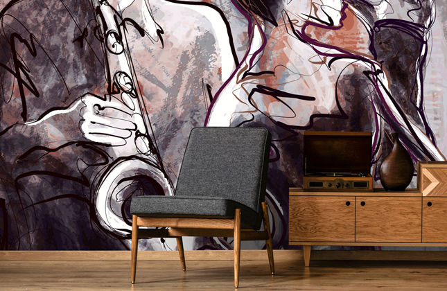Jazz Wallpaper & Wall Murals | Wallsauce UK
