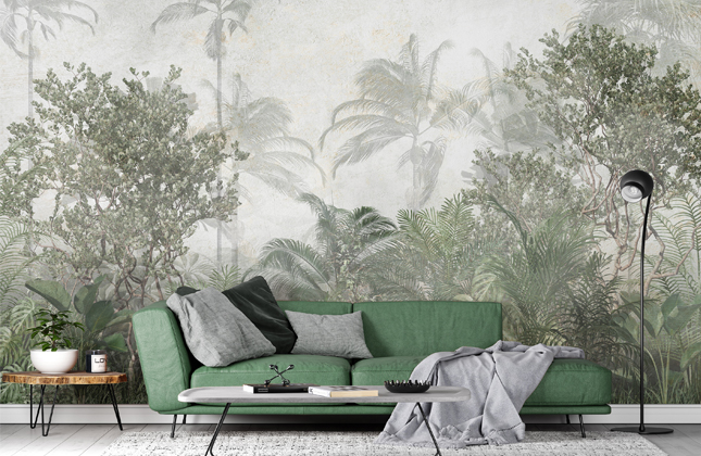 Land of The Jungle - Vintage Jungle Wall Murals | Wallsauce US