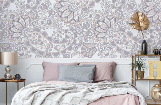 Paisley Wallpaper & Paisley Wall Murals | Wallsauce US