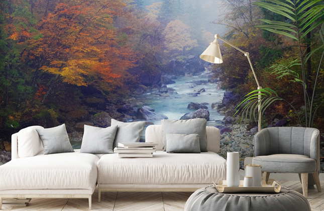 River Wallpaper Murals | Wallsauce US
