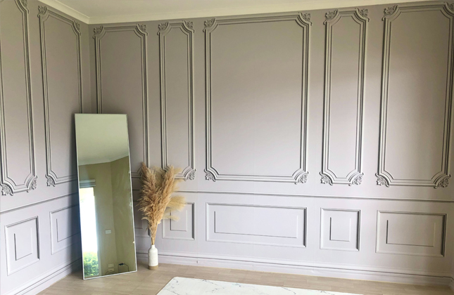 Panel Wallpaper - Wood Panel Effect Wallpaper | Wallsauce US