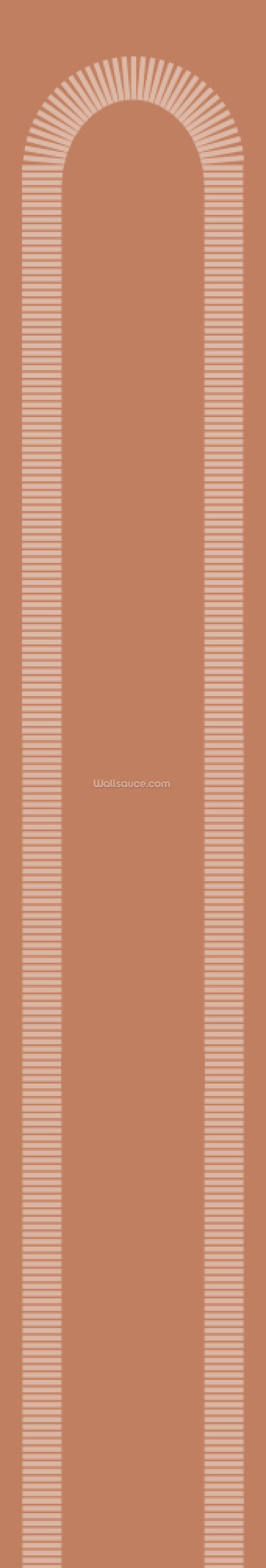 Colonnade - Brown Clay Wallpaper | Wallsauce UK
