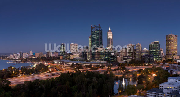 Perth, WA Wallpaper Mural | Wallsauce AU