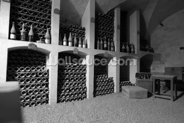 Castle Wine Cellar Wallpaper | Wallsauce UK
