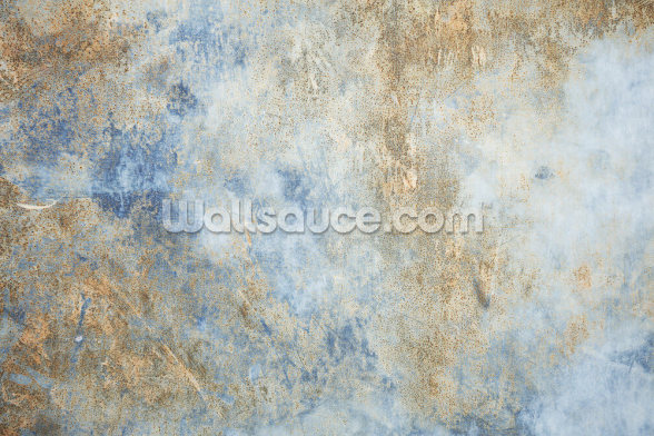 Blue Oxidize Wallpaper Mural | Wallsauce US