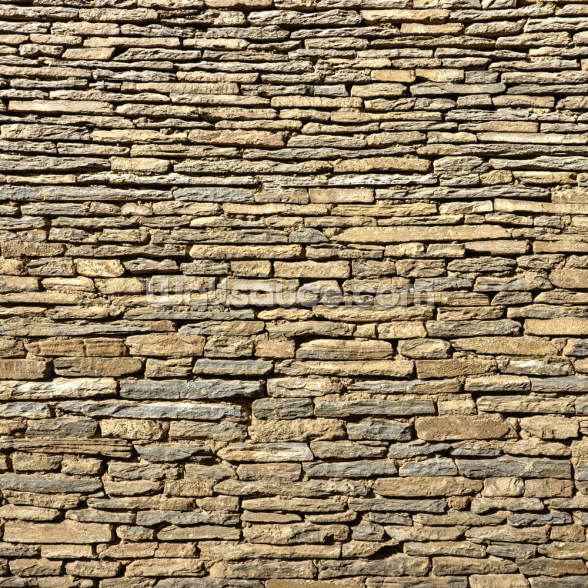 Stone Wall - Sandstone Wall Mural | Wallsauce AU