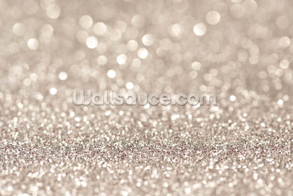 Glitter Rain Wallpaper | Wallsauce UK