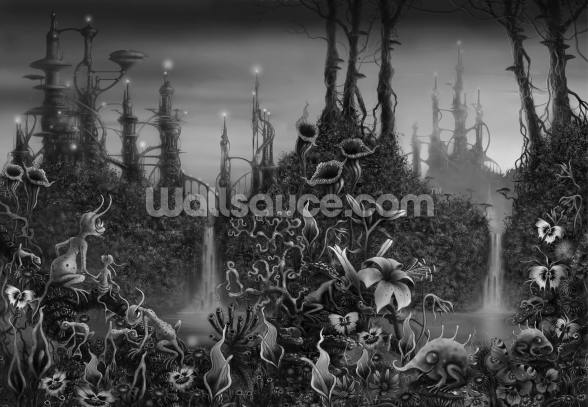 Alien Jungle Wallpaper | Wallsauce US