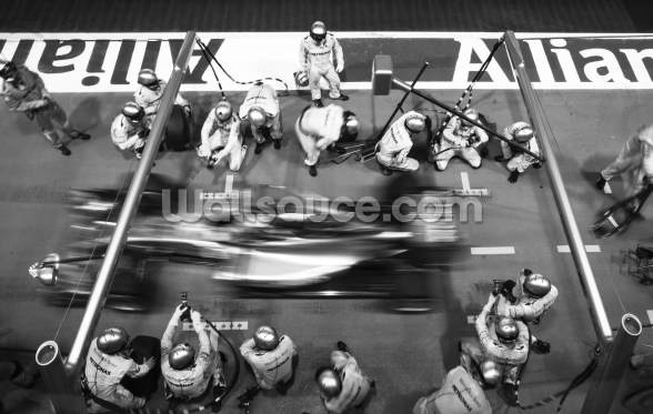 Lewis Hamilton Singapore 14 Wall Mural | Wallsauce UK